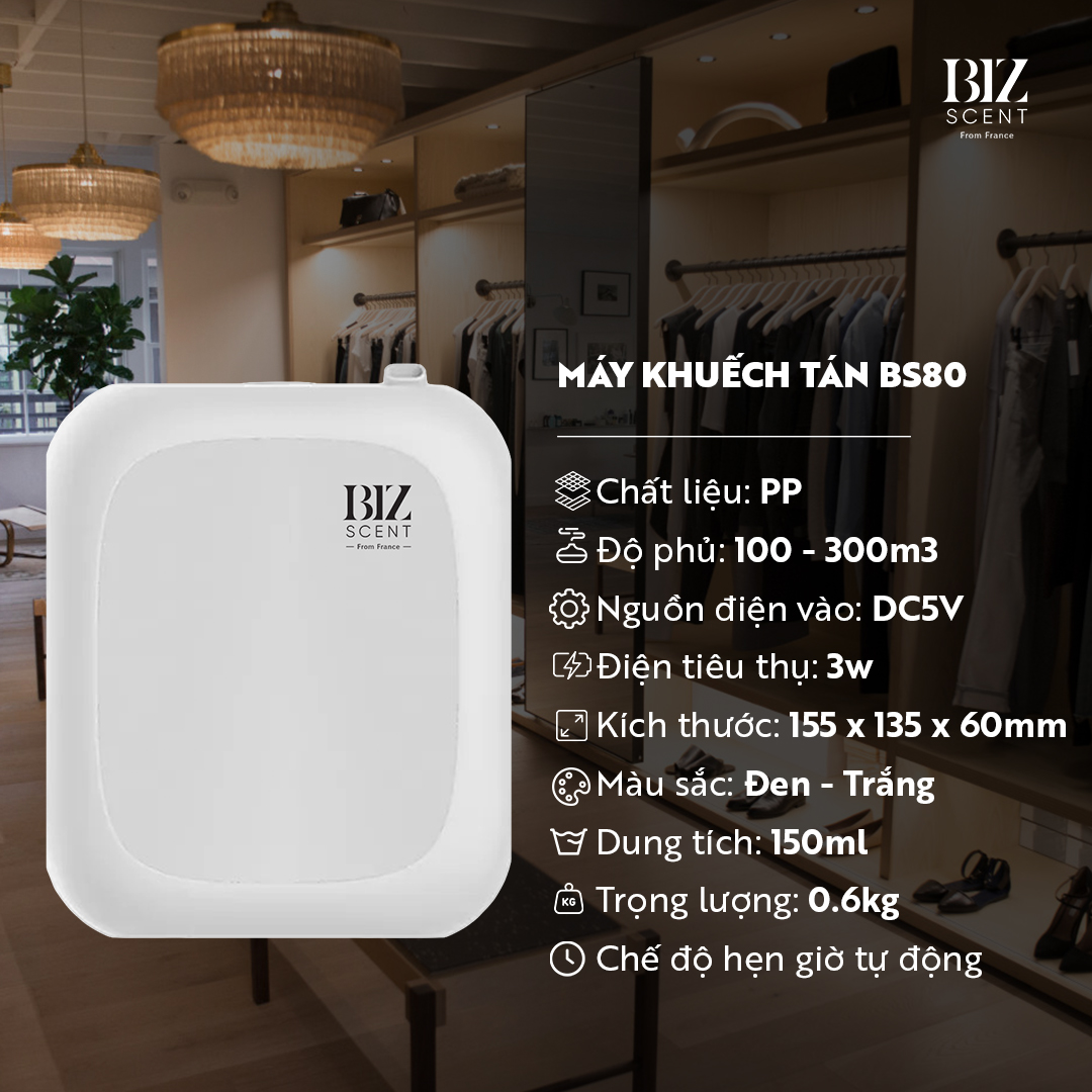 Máy khuếch tán BS80 APP